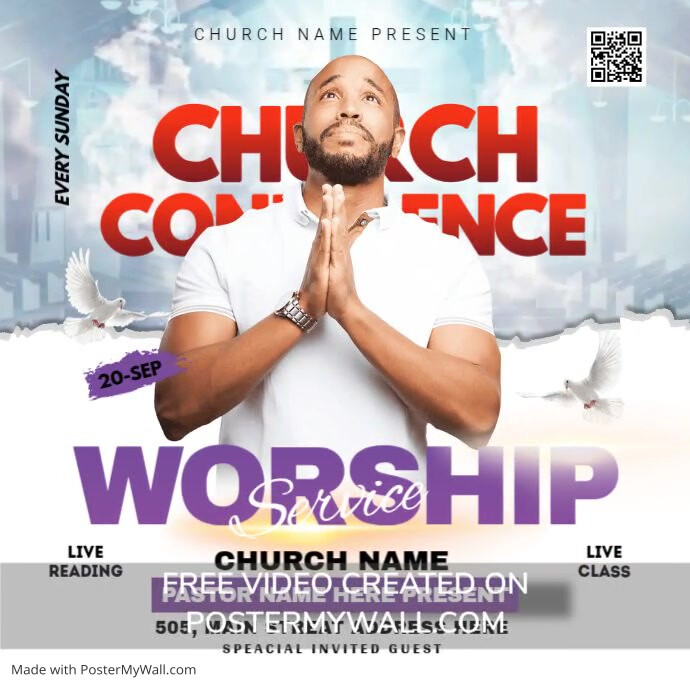 Church Conference Flyer Template | PosterMyWall