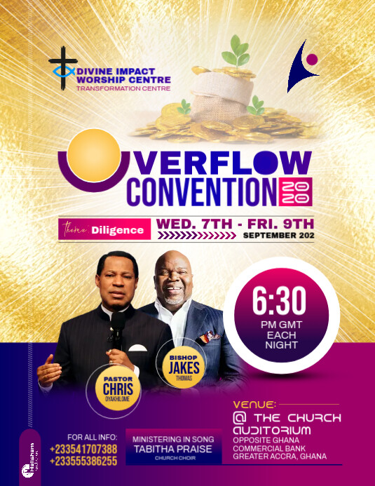 Church Conference Flyer Template | PosterMyWall