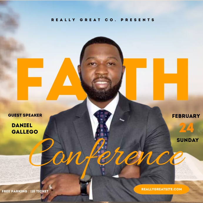 Church Conference Instagram post Template | PosterMyWall