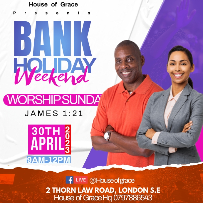 church conference poster Template | PosterMyWall