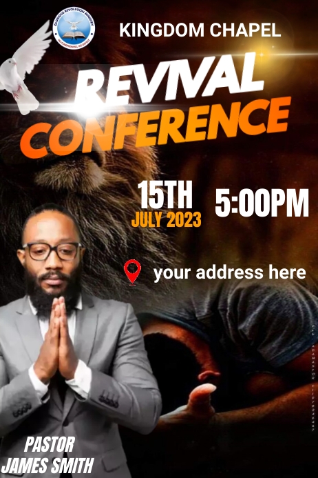 Church conference template | PosterMyWall