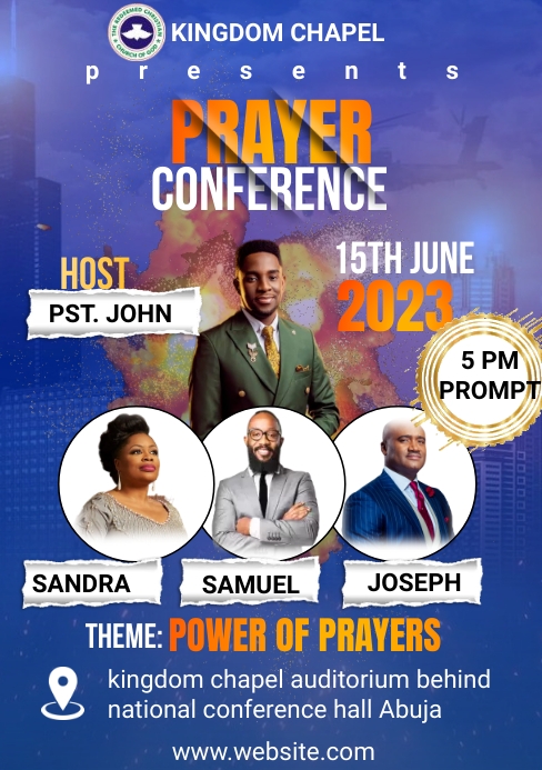 Church conference template | PosterMyWall