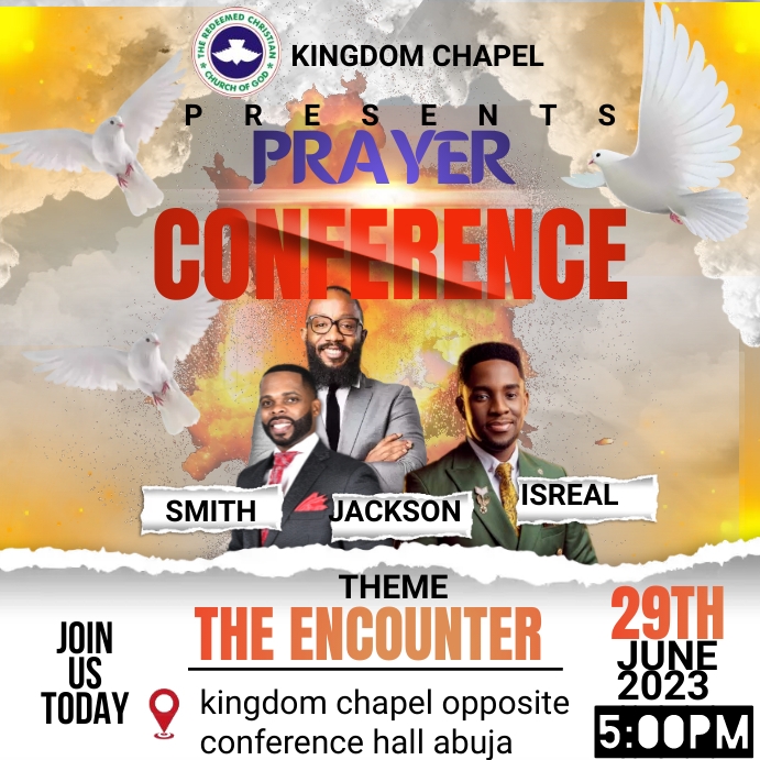 Plantilla de Church conference template | PosterMyWall