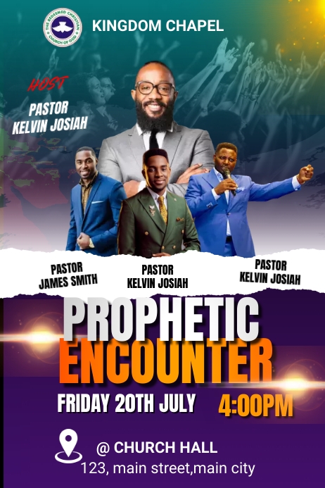 Church conference template | PosterMyWall