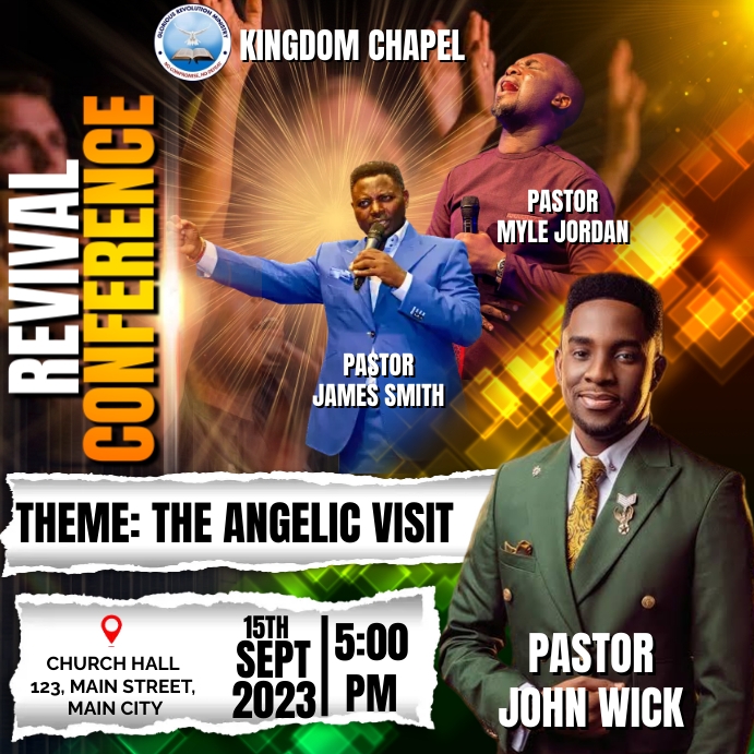 Copy of Church conference template | PosterMyWall