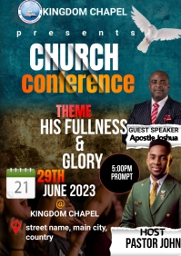Church conference template | PosterMyWall