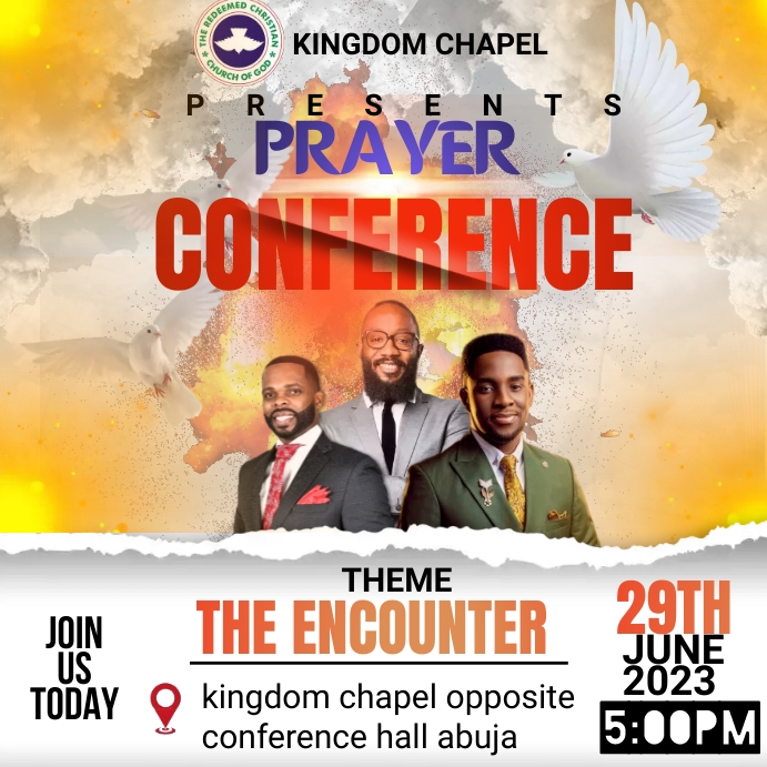 Church conference template | PosterMyWall