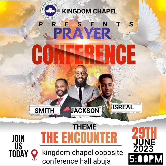 Church conference template | PosterMyWall