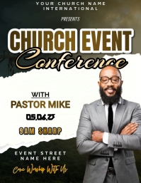 June Church Conference template | PosterMyWall