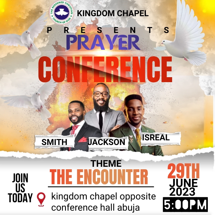 Church conference template | PosterMyWall