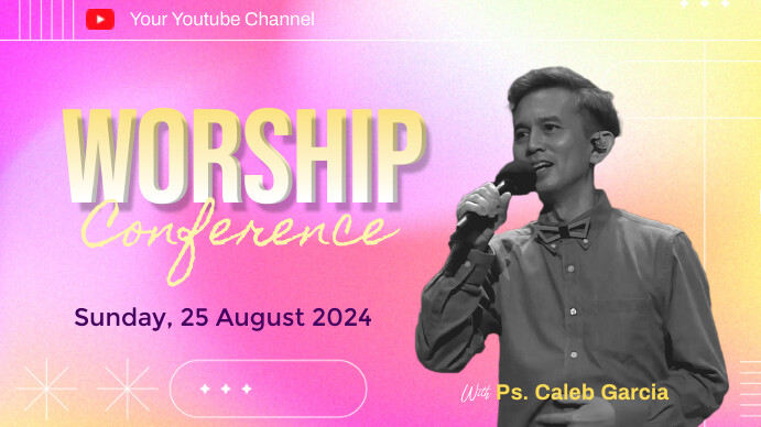 Copy of Church conference youtube Thumbnail | PosterMyWall