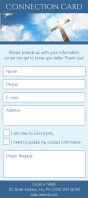 Church Visitor Card Template | PosterMyWall