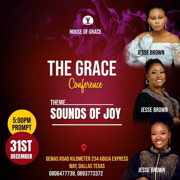 Church convention Template | PosterMyWall