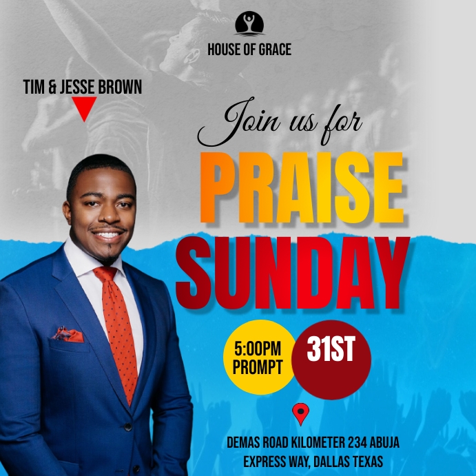 church convention Template | PosterMyWall