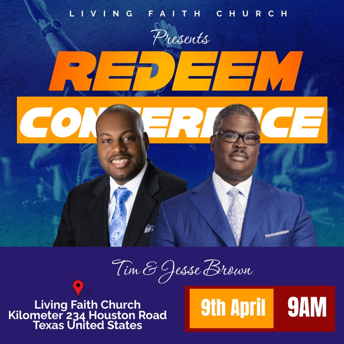 church convention Template | PosterMyWall