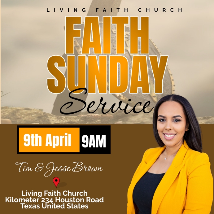 church convention Template | PosterMyWall