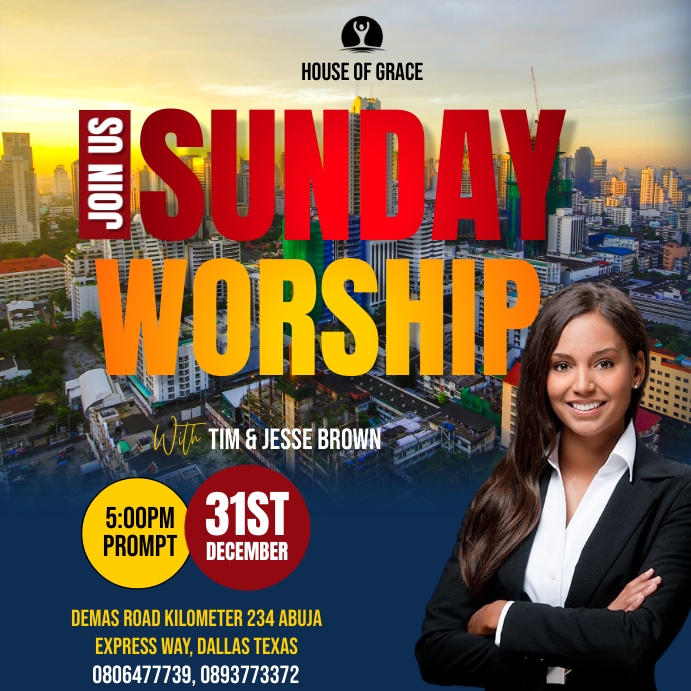 Plantilla de church convention | PosterMyWall