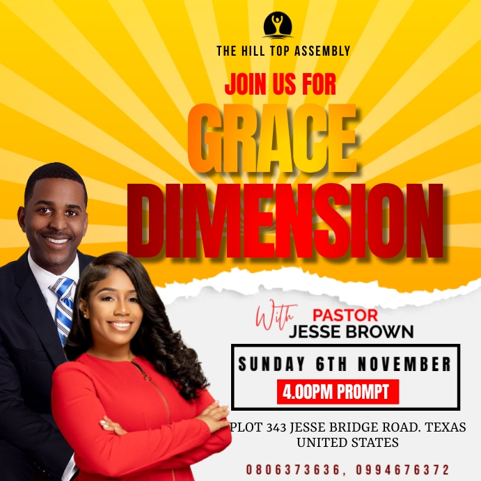 church convention Template | PosterMyWall