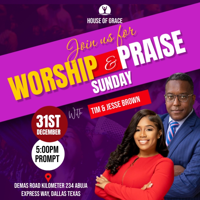 church convention Template | PosterMyWall