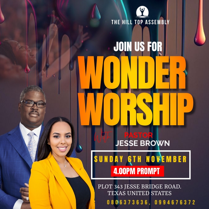 church convention Template | PosterMyWall