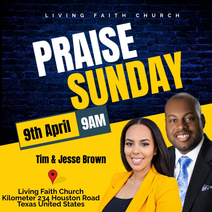 church convention Template | PosterMyWall