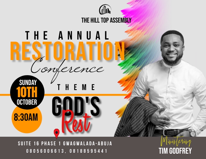 church convention Template | PosterMyWall