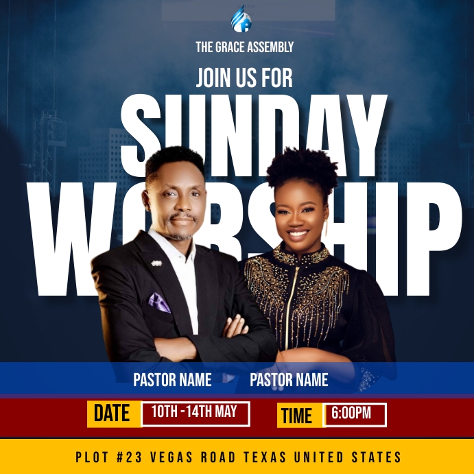 church convention Template | PosterMyWall