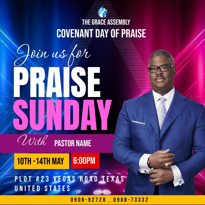 church convention Template | PosterMyWall