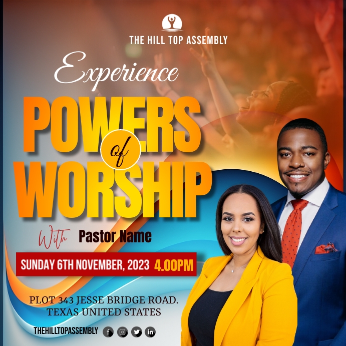 church convention Template | PosterMyWall