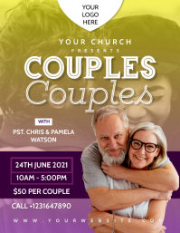 Couples Retreat Flyer Template | PosterMyWall