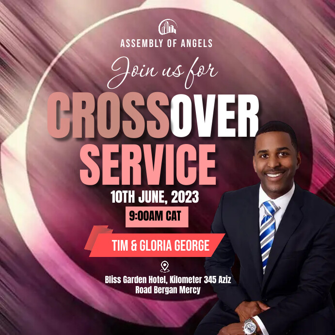 Church cross over Template | PosterMyWall