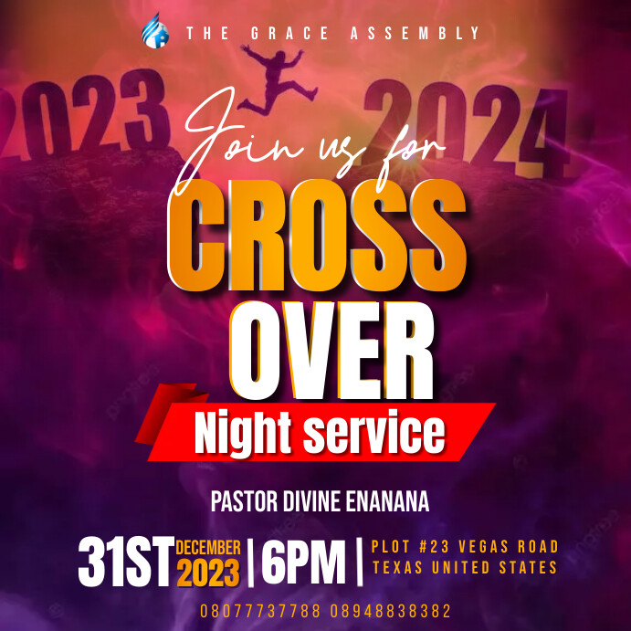 Church cross over Template | PosterMyWall