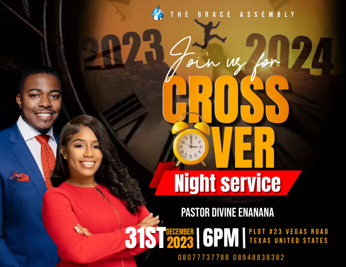 Church cross over Template | PosterMyWall