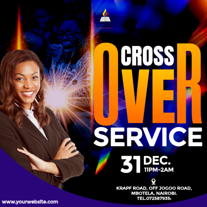 church crossover Template | PosterMyWall