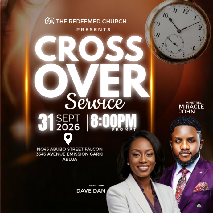 Church crossover Template | PosterMyWall