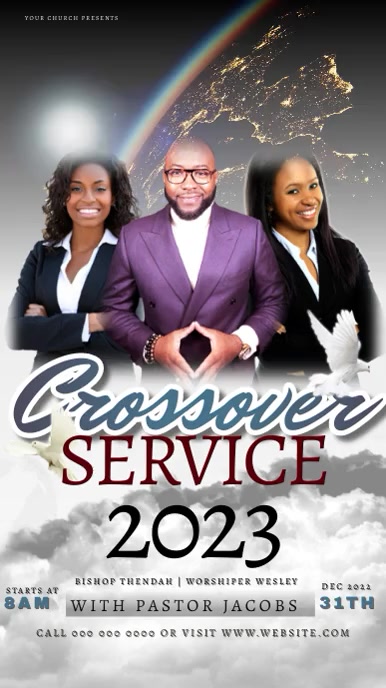 church crossover night design template | PosterMyWall