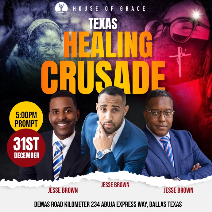 Plantilla de church crusade | PosterMyWall