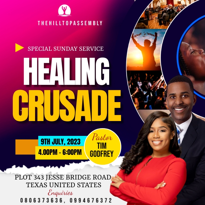 church crusade Template | PosterMyWall