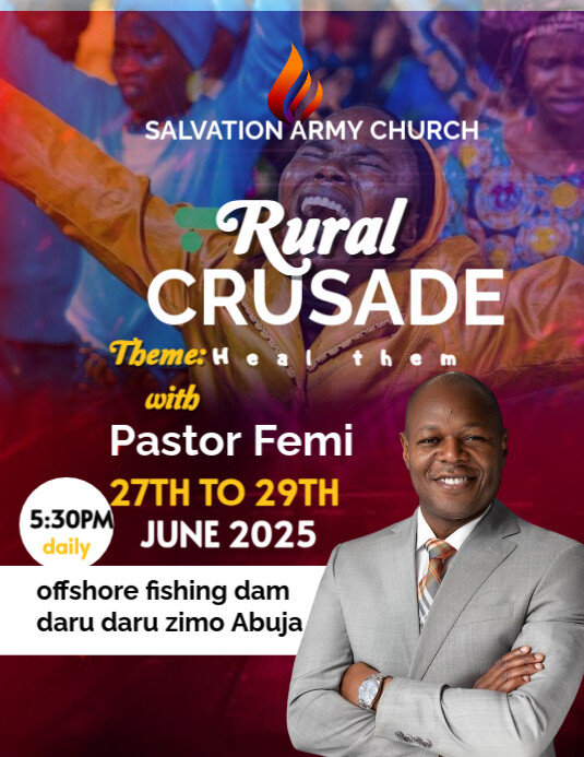 Copy of Church crusade flyer | PosterMyWall