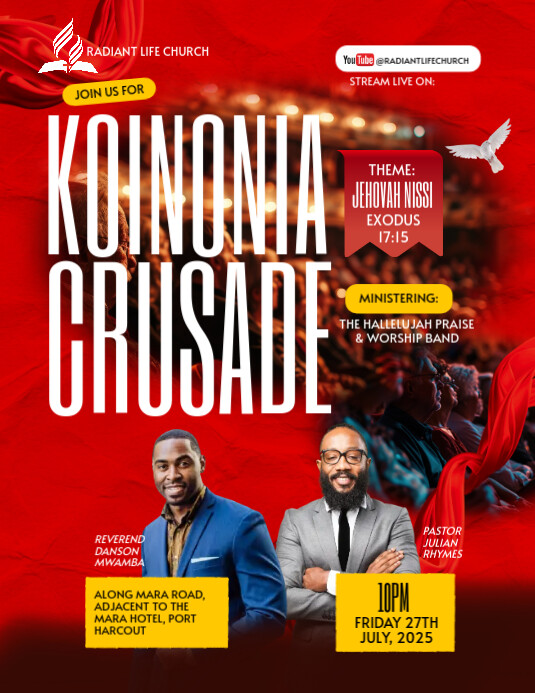 Church crusade poster Template | PosterMyWall