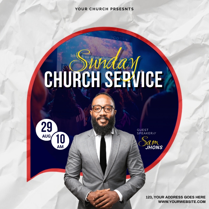 Church Template | PosterMyWall