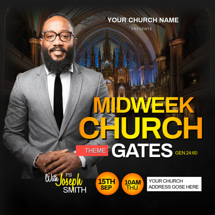 CHURCH Template | PosterMyWall