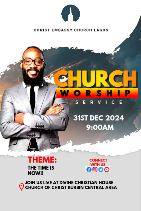 Copy of church design template | PosterMyWall