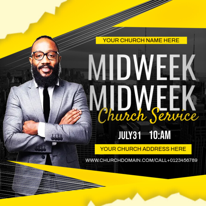 Modèle église | PosterMyWall