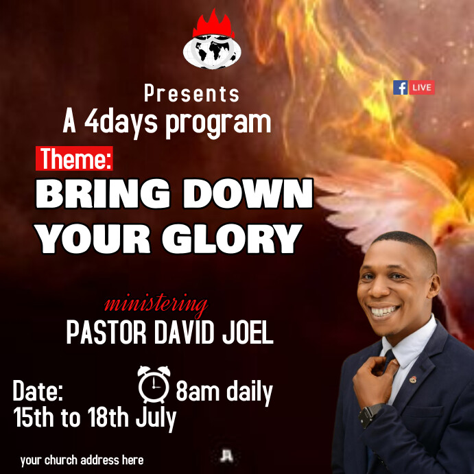 Modèle Church | PosterMyWall