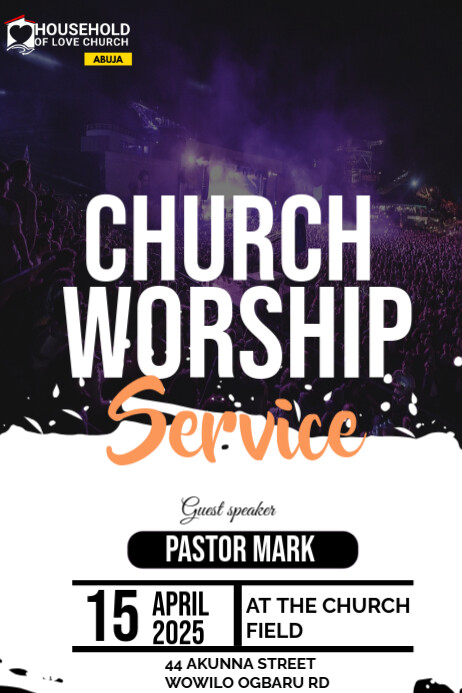 church Template | PosterMyWall