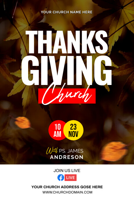 CHURCH Template | PosterMyWall