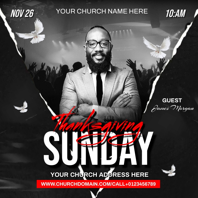 CHURCH Template | PosterMyWall