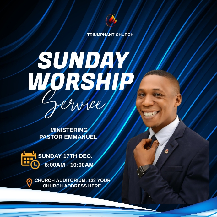 Church Template | PosterMyWall