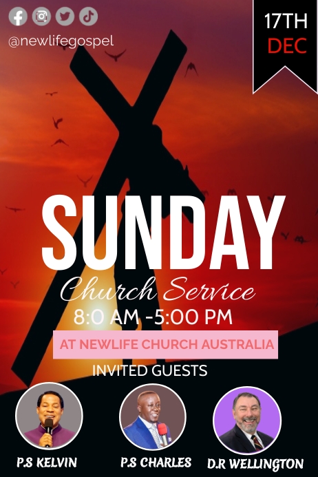 church Template | PosterMyWall